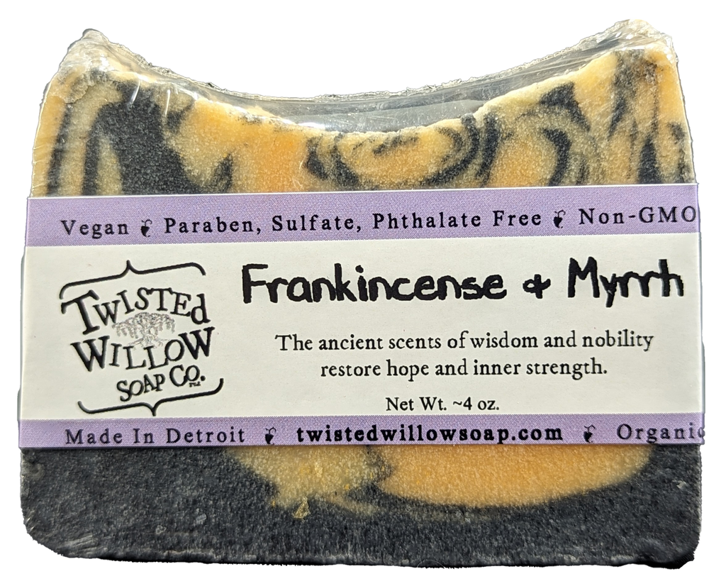 Frankincense & Myrrh Bar Soap – Twisted Willow Soap Company