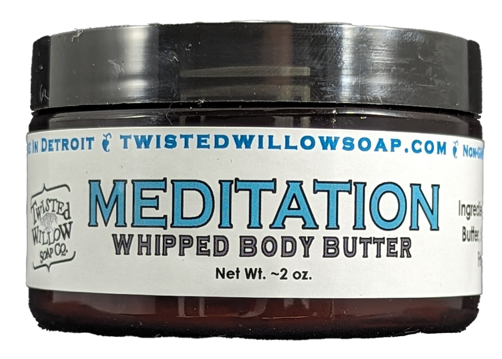 Meditation Whipped Body Butter – Twisted Willow Soap Company