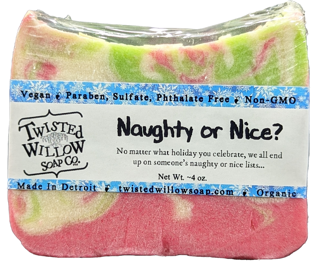 Naughty or Nice? Bar Soap – Twisted Willow Soap Company