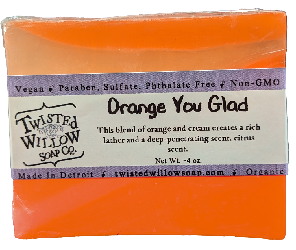 Orange You Glad Bar Soap – Twisted Willow Soap Company