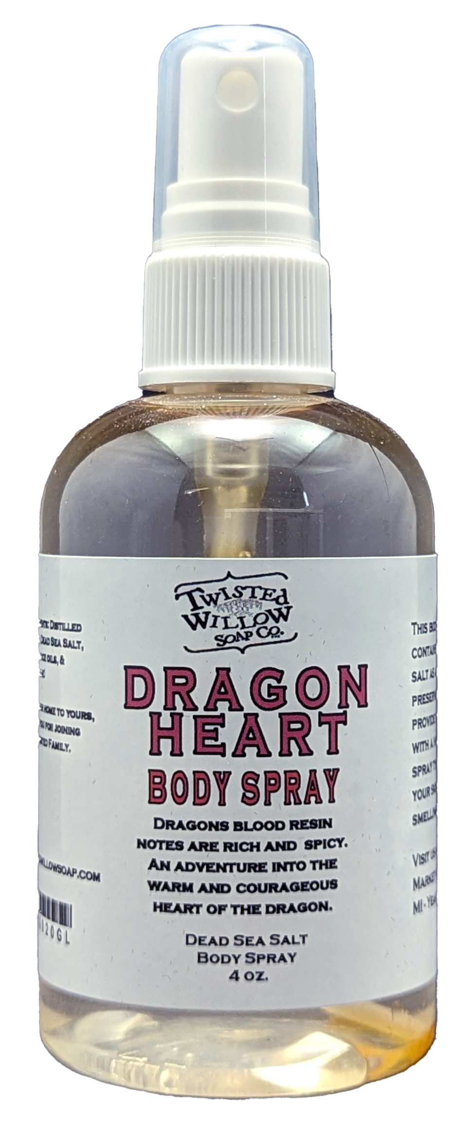 Dragonheart Body Spray – Twisted Willow Soap Company