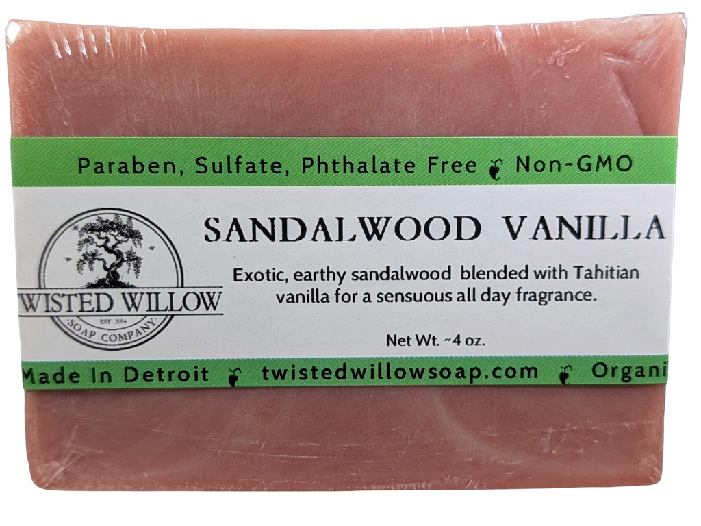 Sandalwood Vanilla Bar Soap – Twisted Willow Soap Company