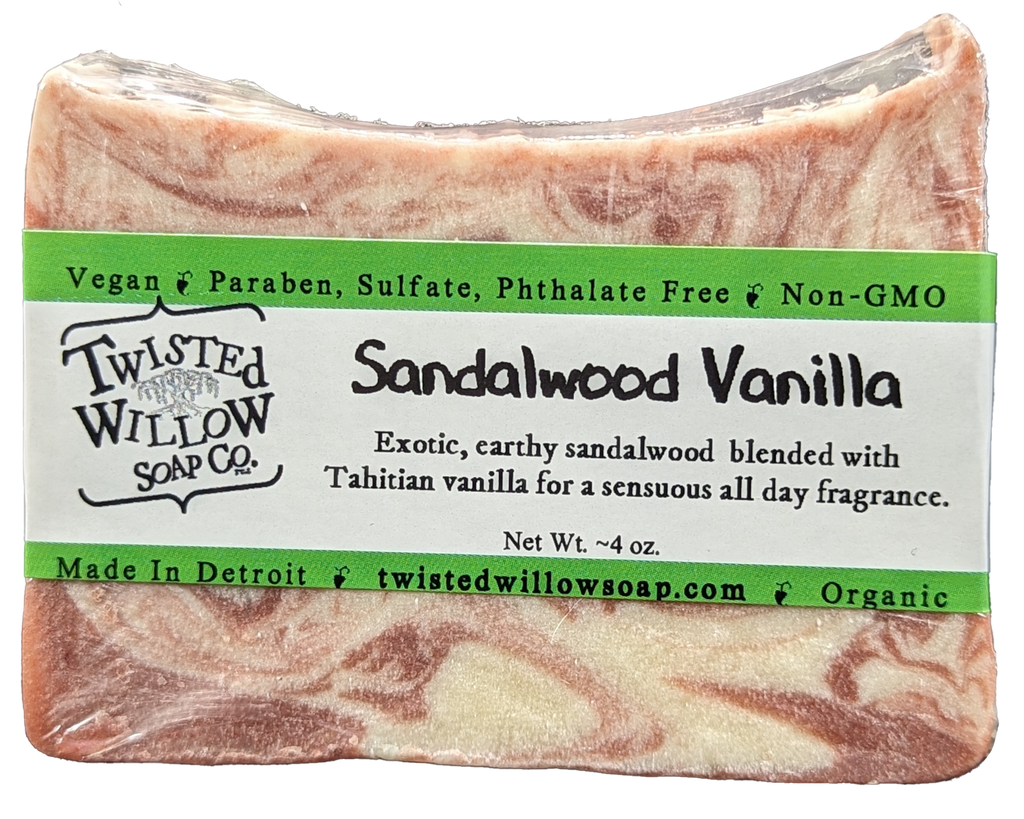 Sandalwood Vanilla Bar Soap – Twisted Willow Soap Company
