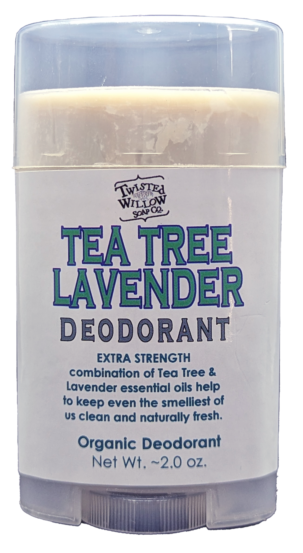 Tea Tree & Lavender Deodorant – Twisted Willow Soap Company